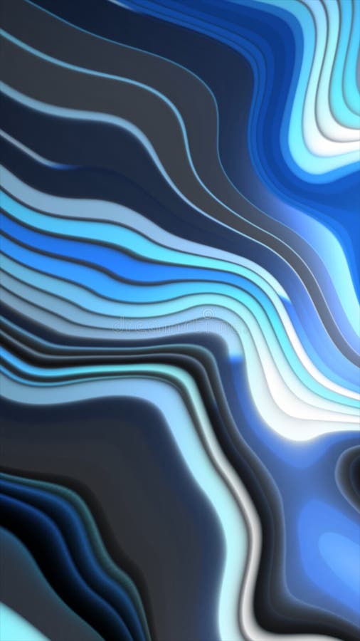 Blue Waves Abstract Background Forming Stylish Modern Pattern Stock ...