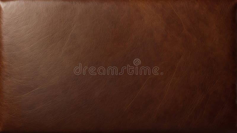 Smooth Leather Surface with Fine Grain Texture and Warm Brown Tones ...