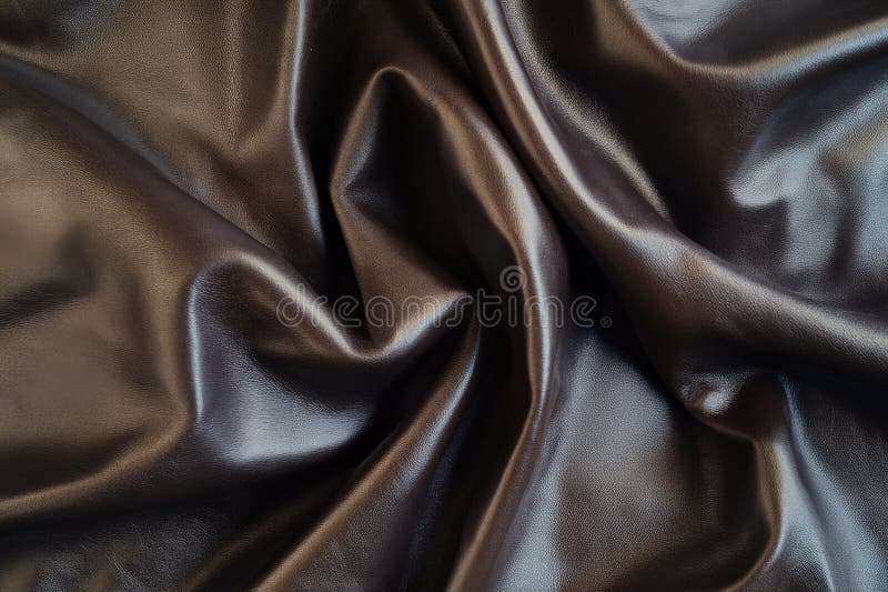 Smooth Leather Texture, Deep Brown Tones with Natural Creases and ...