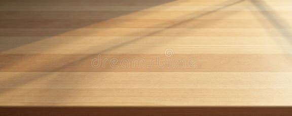 Smooth, Light Oak Tabletop, Subtle Grain Lines, Detail, High Resolution ...