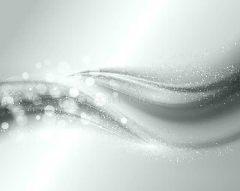 Smooth Light Waves Lines and Lens Flares Vector Abstract Background ...