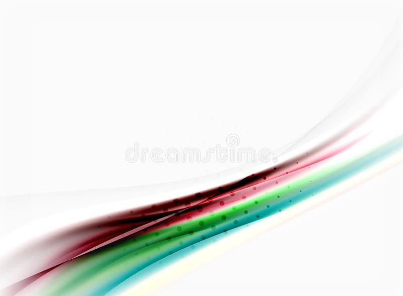 Smooth Lines, Abstract Background Stock Vector - Illustration of ...