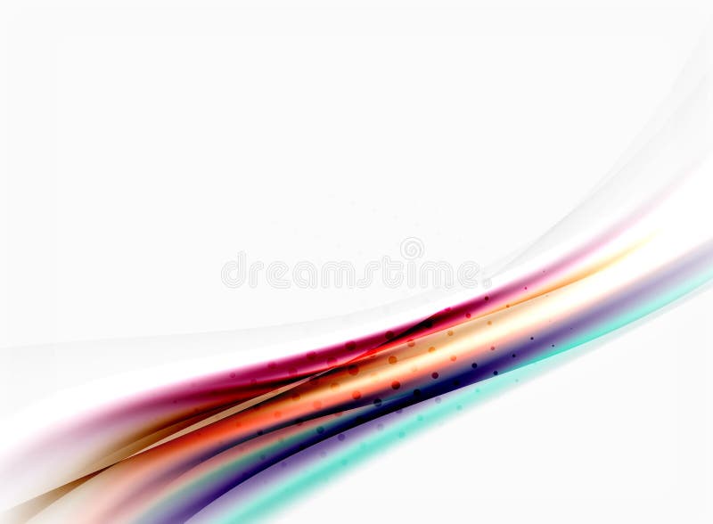 Smooth Lines, Abstract Background Stock Vector - Illustration of ...