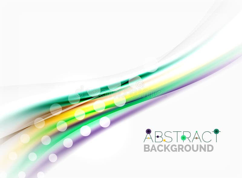 Smooth Lines, Abstract Background Stock Vector - Illustration of lines ...