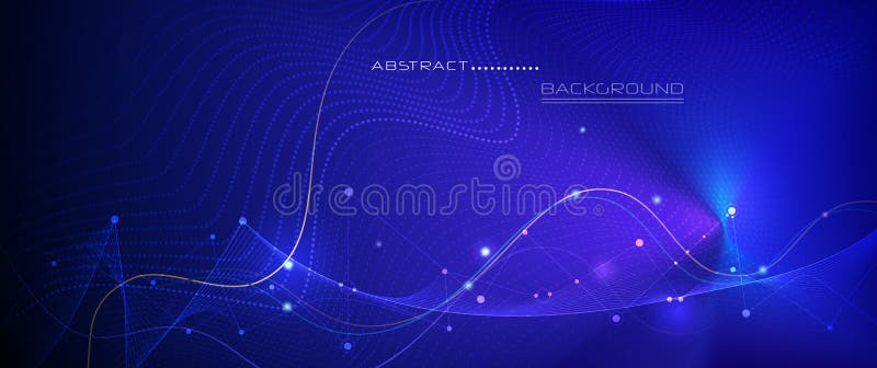 Abstract Internet Network Connection Design for Web Site.Digital Data ...