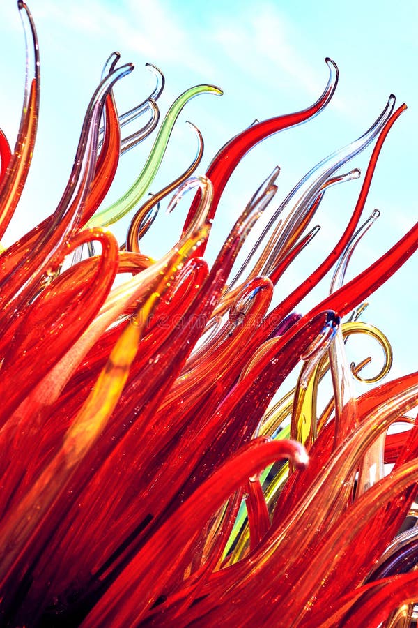 Smooth lines of red glass stock image. Image of surface - 175051255