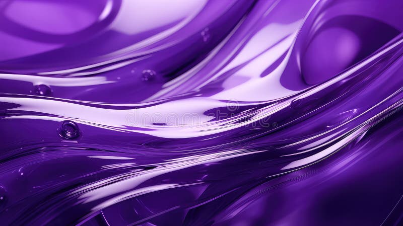 Smooth Liquid Purple Background Stock Illustration - Illustration of ...
