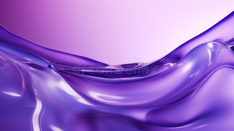 Smooth Liquid Purple Background Stock Illustration - Illustration of ...