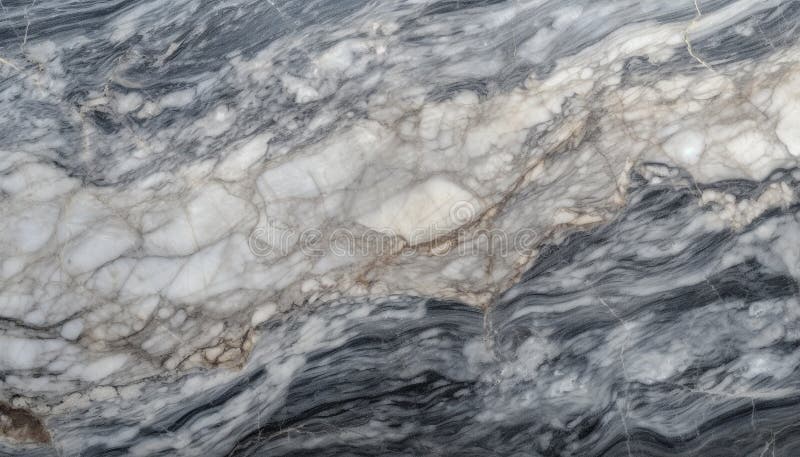 Smooth Marble Waves Create Elegant Modern Kitchen Backdrop, Luxury ...