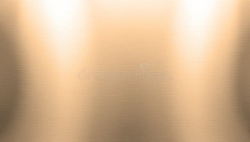 Smooth Metallic Brushed Bronze Background with Soft Reflections and ...