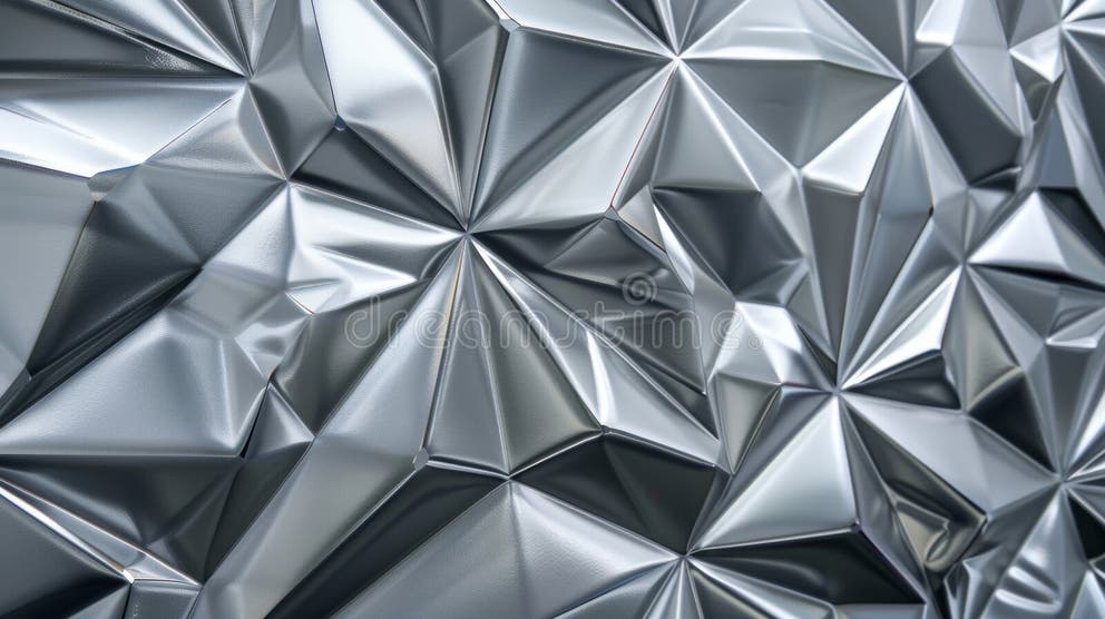 A Smooth Metallic Composite Panel with Raised Geometric Patterns and a ...