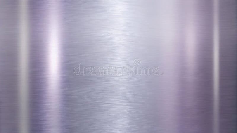 Smooth Metallic Silver Transitioning into Soft Lavender with Elegant ...