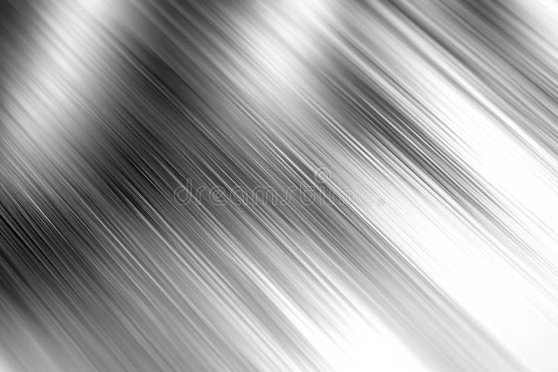 Smooth Metallic Surface with Fine Brushed Lines Forming a Sophisticated ...