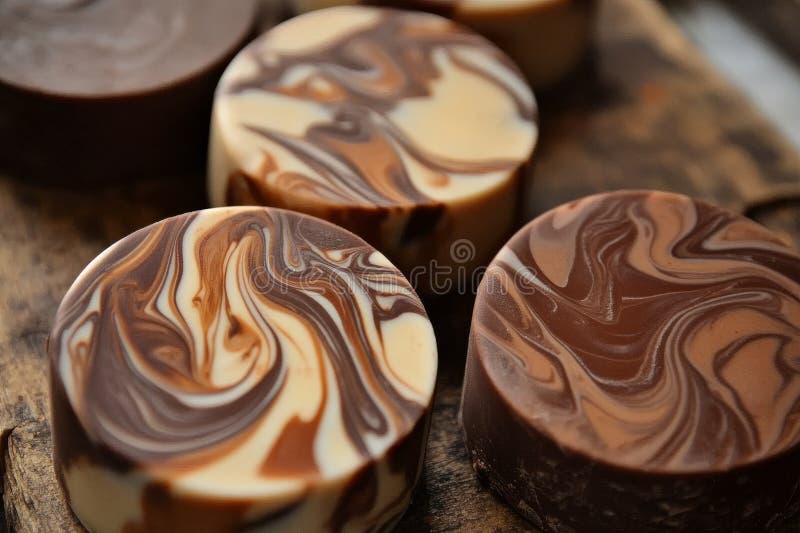 A Smooth Mocha Mousse Pattern Featuring Intricate Marbling of Light ...
