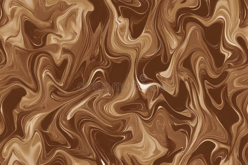 A Smooth Mocha Mousse Pattern Featuring Intricate Marbling of Light ...