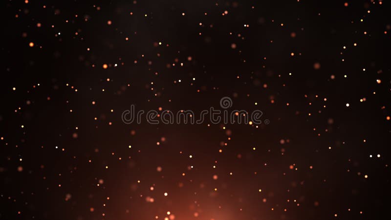 Smooth Movement of Red Particles from Bottom To Top, with Light ...