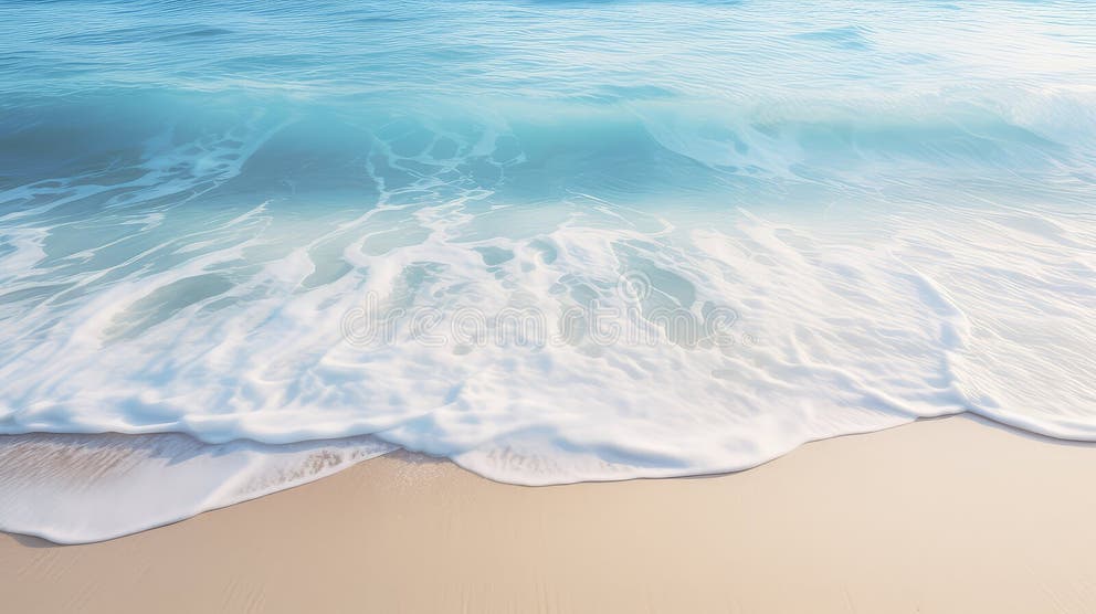 Smooth ocean waves texture stock illustration. Illustration of smooth ...