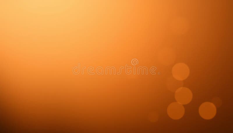 A Smooth Orange Gradient Backdrop Featuring Subtle Bokeh Lights ...