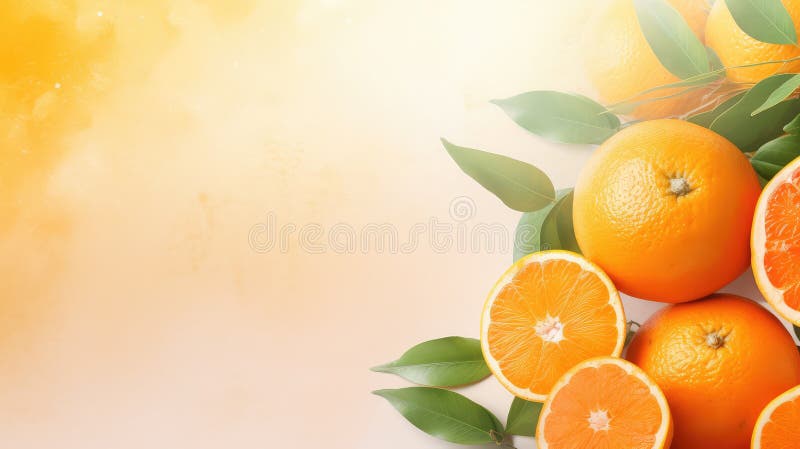 Smooth Orange Textured Background Stock Illustration - Illustration of ...