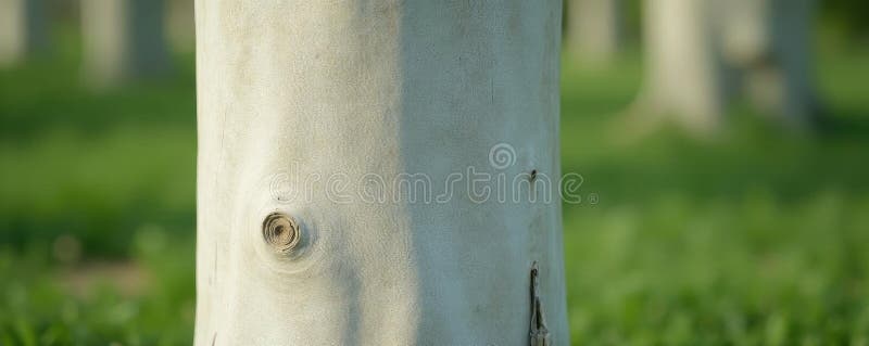 Smooth, Pale Eucalyptus Trunk, Subtle Striations, Pale, Smooth, Bark ...