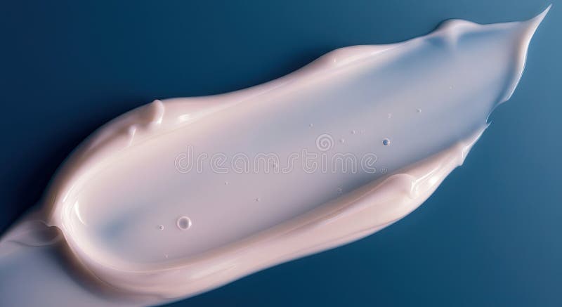 Soft Pastel Cream Spread Across a Smooth Surface Stock Illustration ...