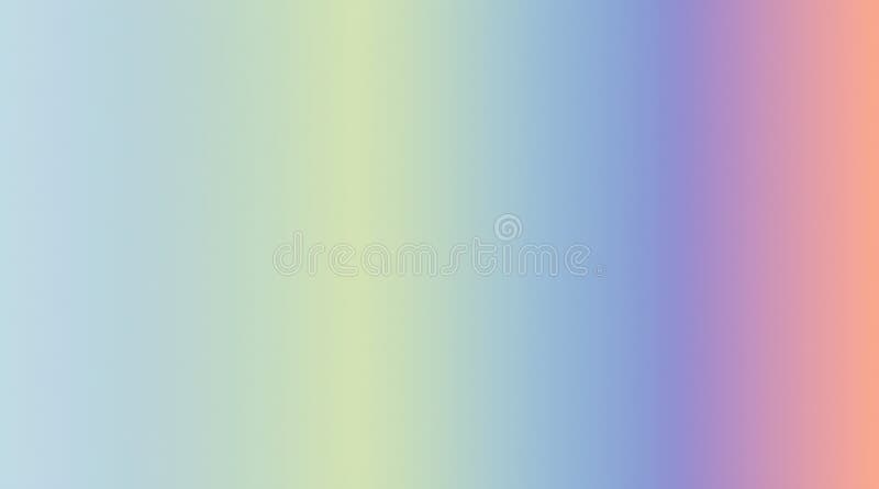 Soft Pastel Rainbow Gradient Creating Tranquil Background Design Stock ...