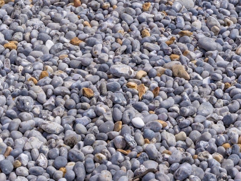 Smooth Pebbles on the Seashore Stock Photo - Image of environment ...