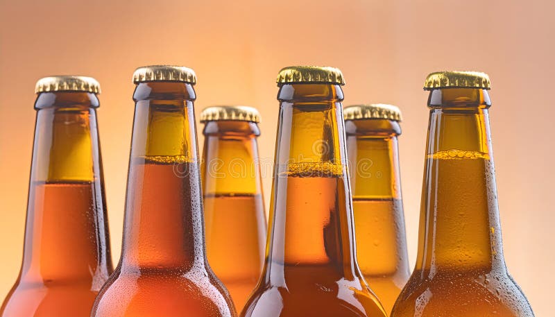 Smooth, Perfectly Clean Beer Bottle for Graphic Backgrounds and ...