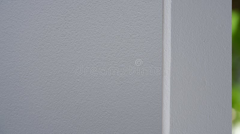 Smooth Plaster Walls and Pillar Stock Photo - Image of smooth, walls ...