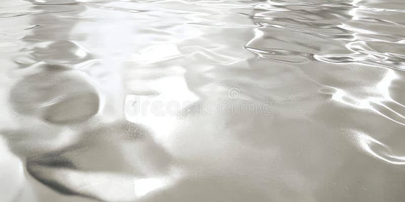 A Smooth Platinum Background with Minimal Texture and a Gleaming Finish. the Reflective Surface ...