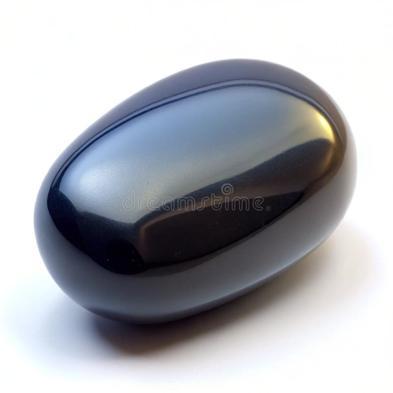 Smooth Polished Black Stone Texture for Design Stock Illustration ...