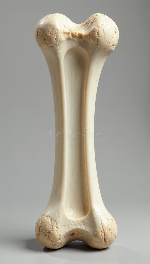 Smooth, Polished Bone Surface; Subtle Striations Visible , Cream ...