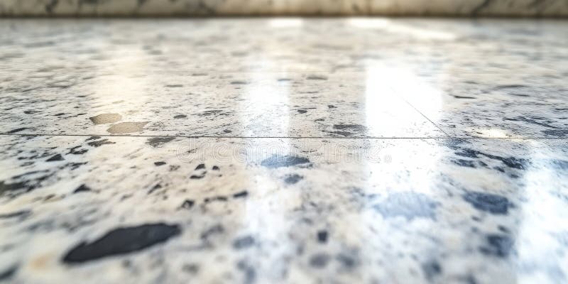 Smooth, Polished Granite Texture with Specks of Silver, Black, and ...