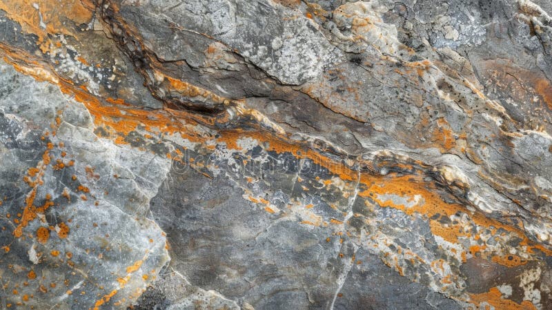 A Smooth and Polished Section of Weathered Stone Featuring a Mottled ...