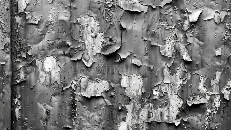 The Smooth and Polished Surface of a Metal Panel Now Distorted by the ...