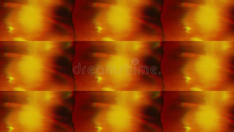 Smooth Polychrome Transformations. Damaged TV Effect, Digital Animation ...