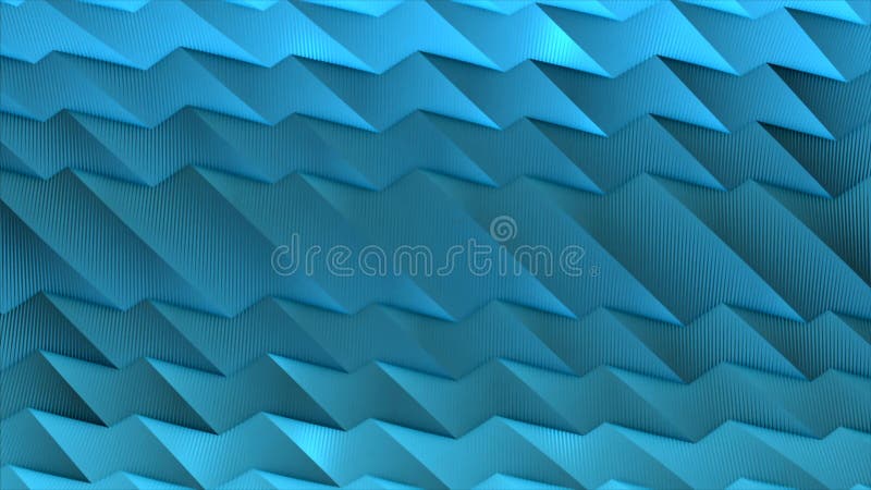Smooth Polygons Waves. Perfect Seamless Loop of Slowmotion Polygon ...