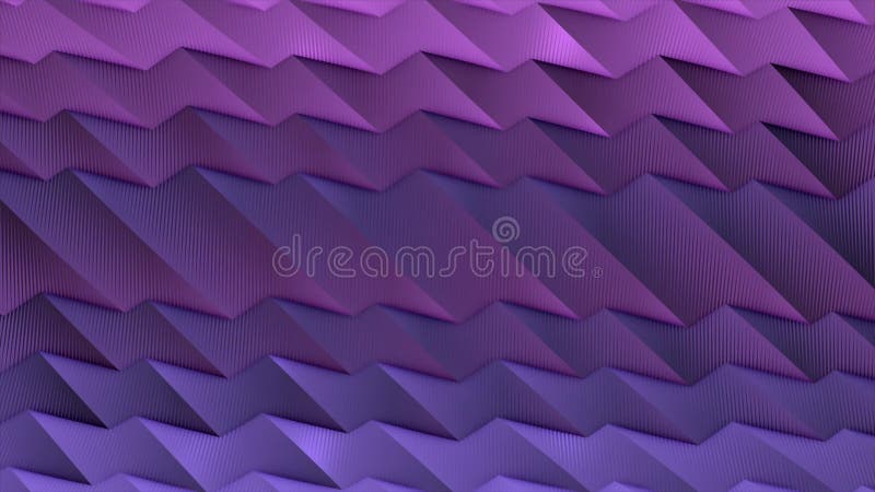 Smooth Polygons Waves. Perfect Seamless Loop of Slowmotion Polygon ...