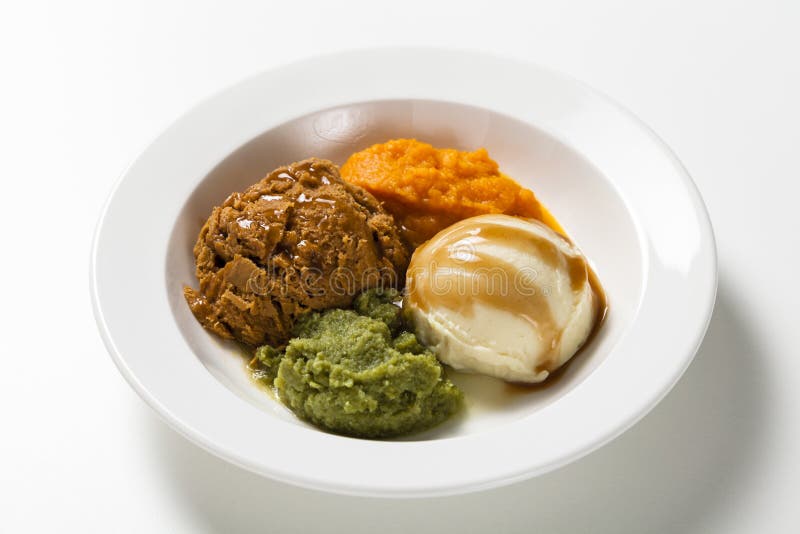 Smooth Pure Meal, Hospital Food. Stock Image - Image of plate, food ...