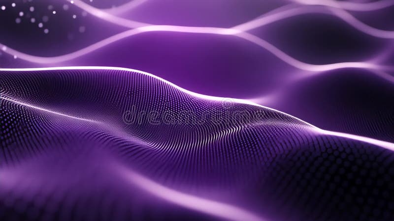 Smooth Purple Wave Pattern with Dotted Texture Animation Stock Video ...
