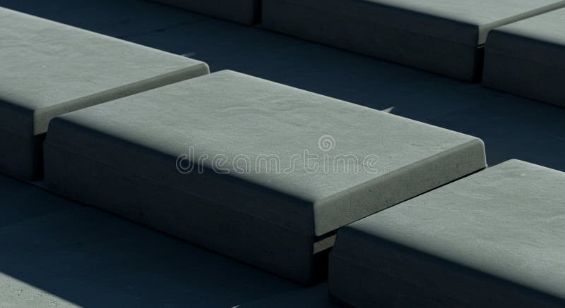 Smooth, Rectangular Stone Slabs Arranged in a Staggered Pattern. the ...