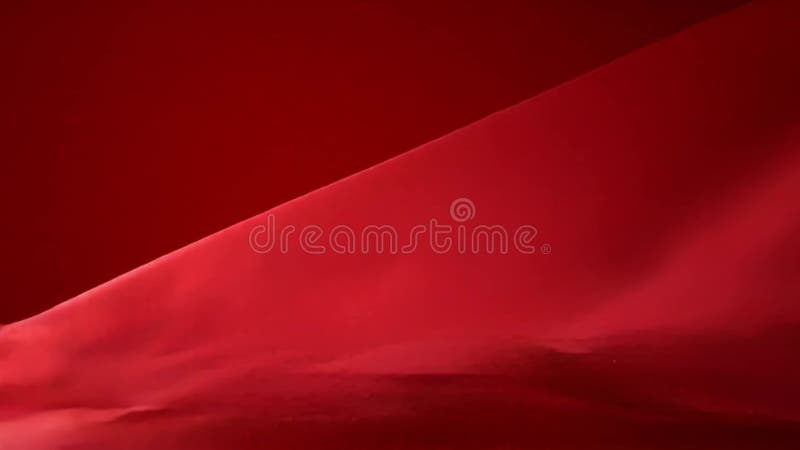 Smooth Red Fabric Background in Full Frame. Elegant Red Material with ...