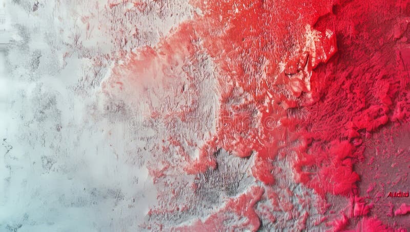 A Smooth Red Gradient Transition is Incorporated into a Vintage Grain ...