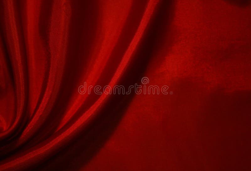 Smooth Red Silk As Background Stock Image - Image of luxury, delicate ...