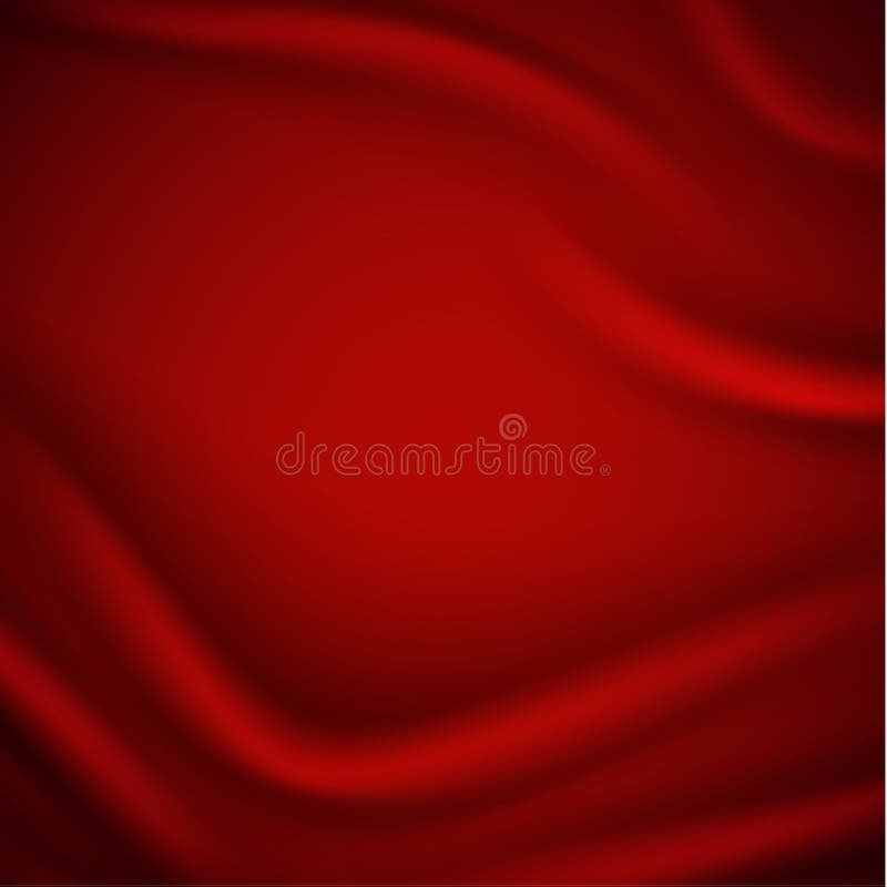 Smooth Red Silky Background Stock Vector - Illustration of cloth, dark ...
