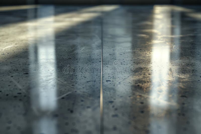 Smooth Reflective Concrete Surface Stock Illustration - Illustration of ...