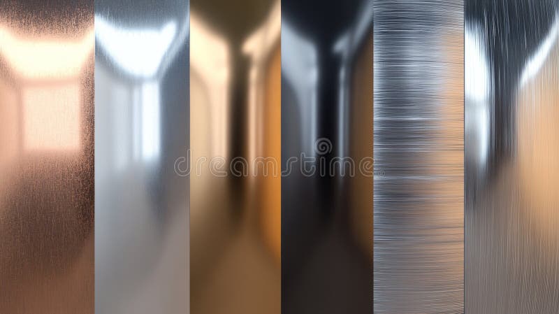 Gradient Metal Texture stock illustration. Illustration of silver ...