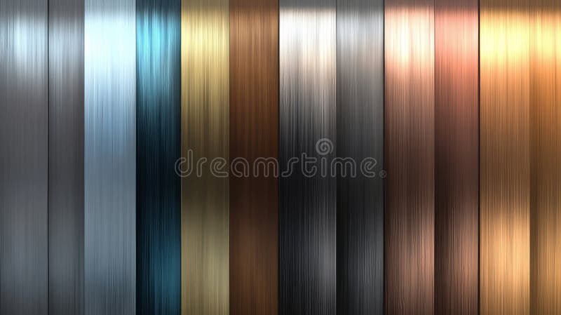 Gradient Metal Texture stock illustration. Illustration of yellow ...