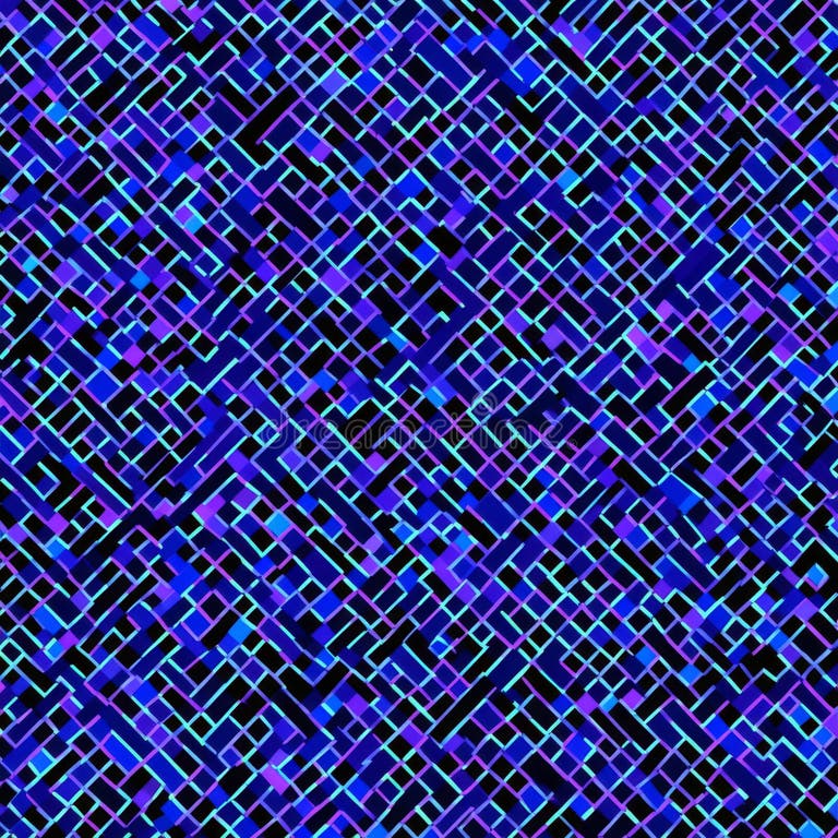 A Smooth, Repeatable Pixel Pattern Background. this Abstract Mosaic ...