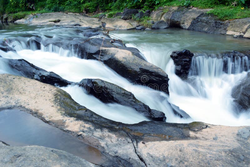 Smooth River in the Mountains Stock Photo - Image of rock, stone: 95171520